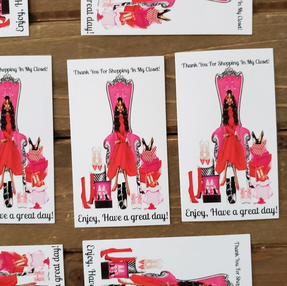 Office | Thank You Cards Business Card Size3x2 Inch Cards | Poshmark